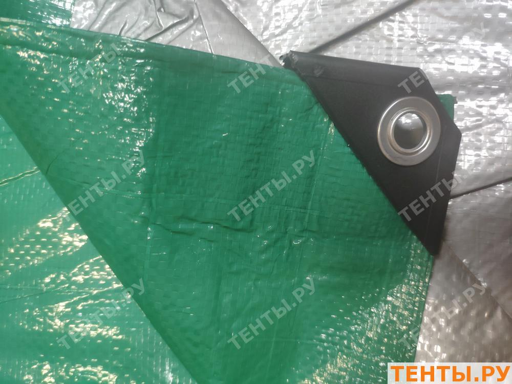 Тент "Тарпаулин", 10х15, 120 г/м2, шаг люверса 0,5 м. 3258 купить